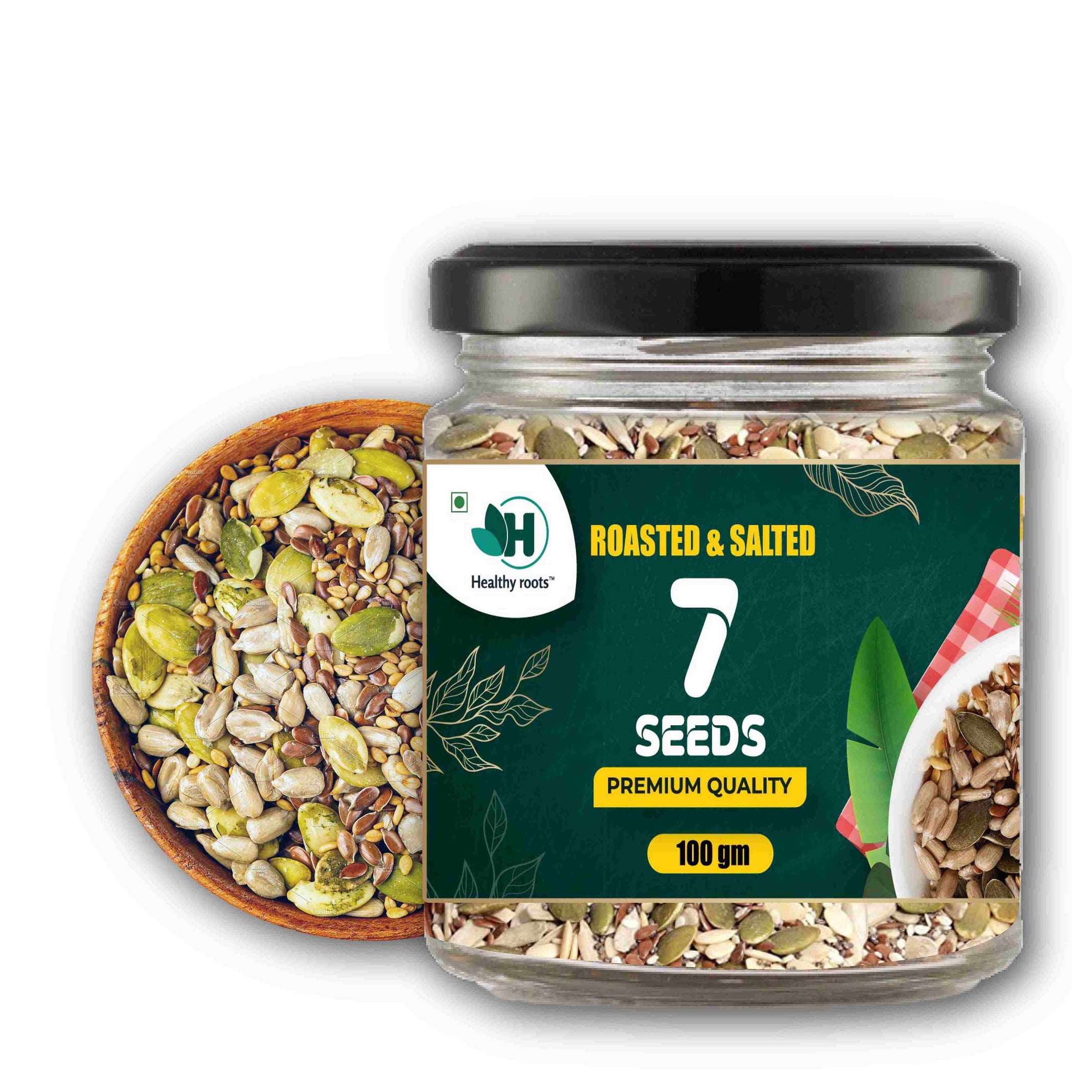 Seven Seeds Roasted & Salted – Healthyroots