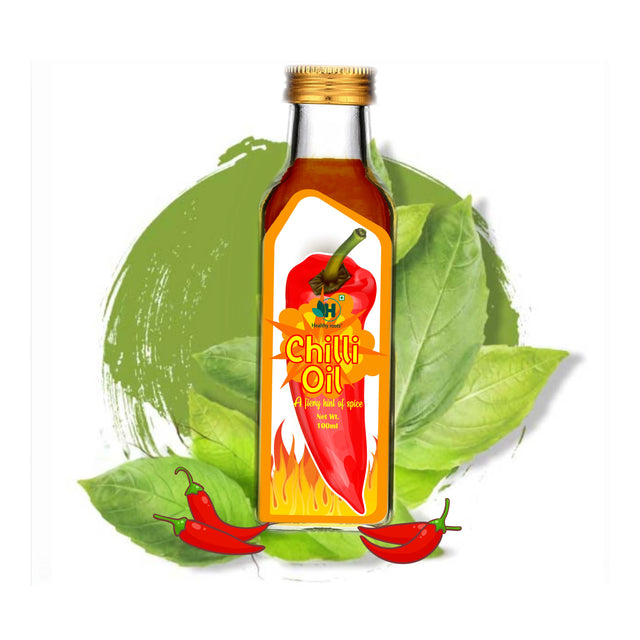 Red Chilli Oil | Cold Pressed Sunflower Oil Infused with Premium Red C ...