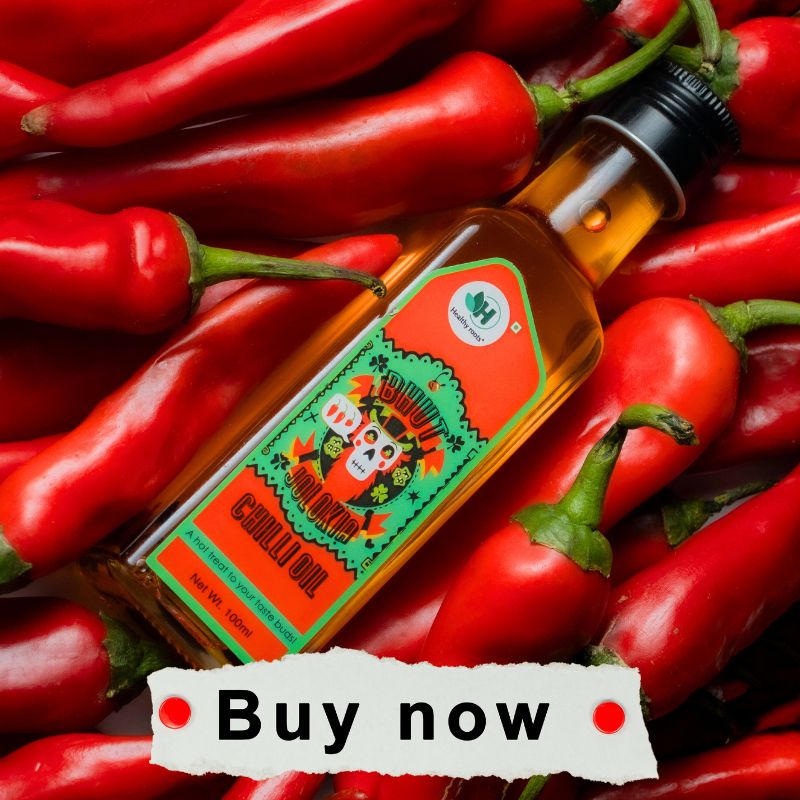 Bhut Jolokia Chilli Oil | Cold Pressed Oil Assam – Healthyroots