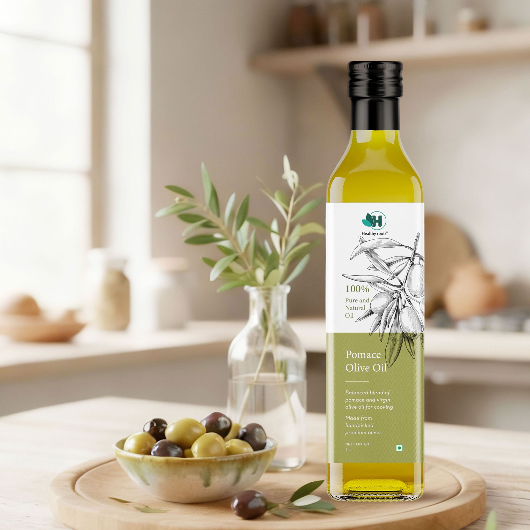 Cold Pressed Pomace Olive Oil - Healthy & Versatile for Cooking ...