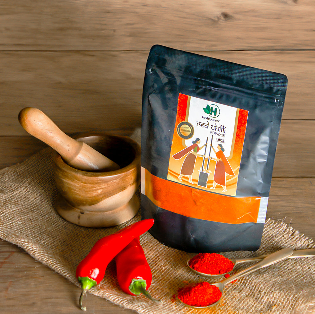Buy Online Natural Pure Red Chilli Powder | At Best Price – Healthyroots