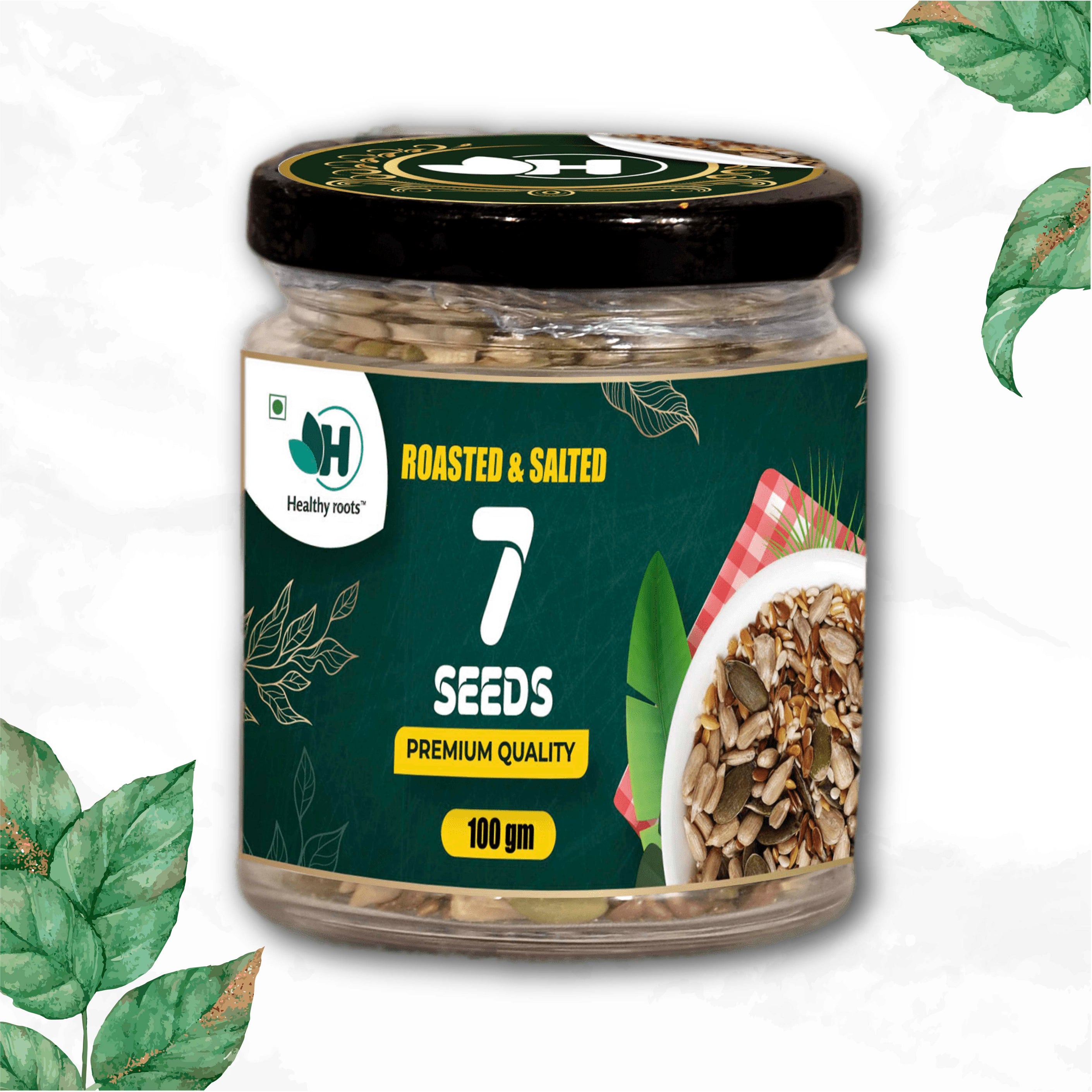 Seven Seeds Roasted & Salted – Healthyroots