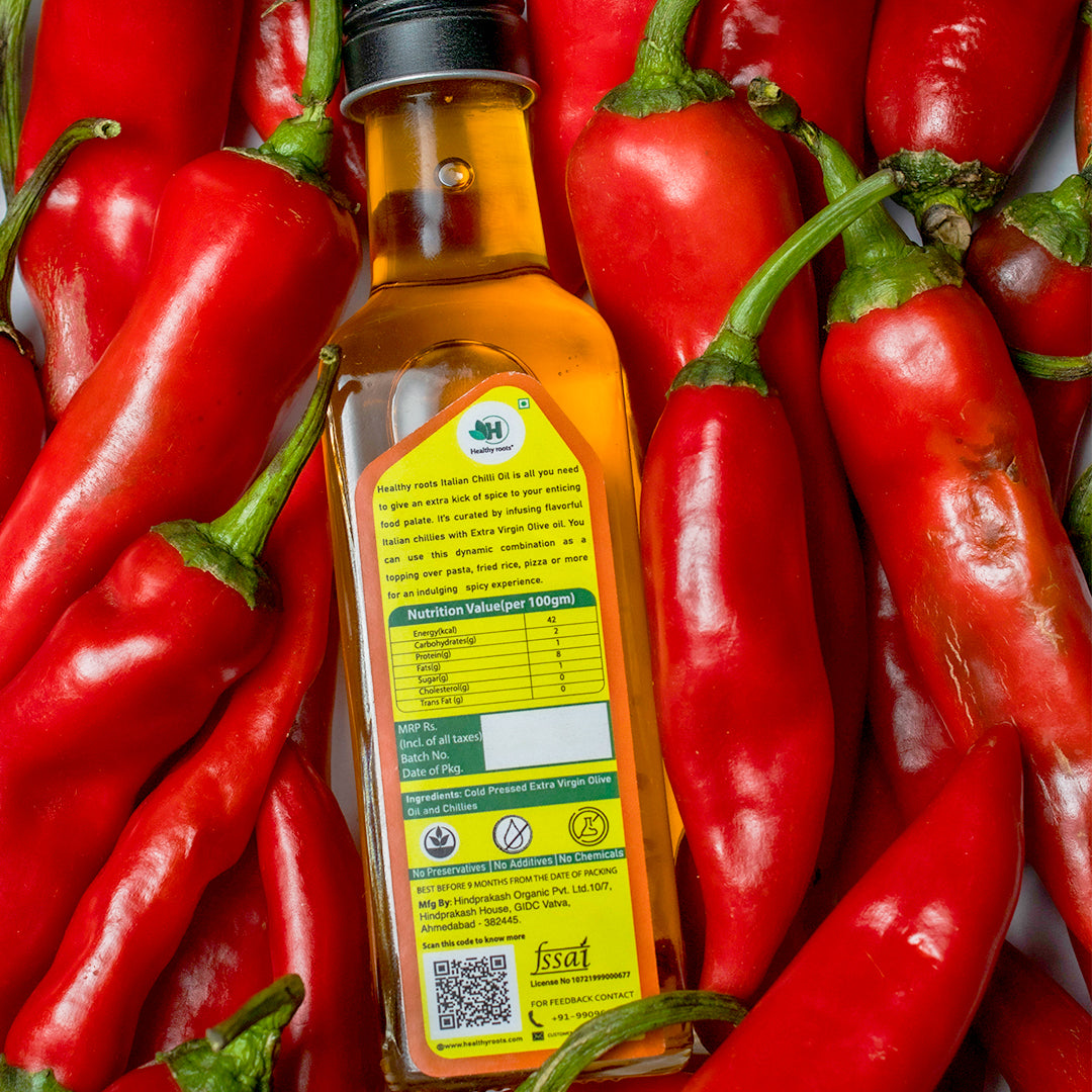 Cold Pressed Italian Chilli Oil – Healthyroots