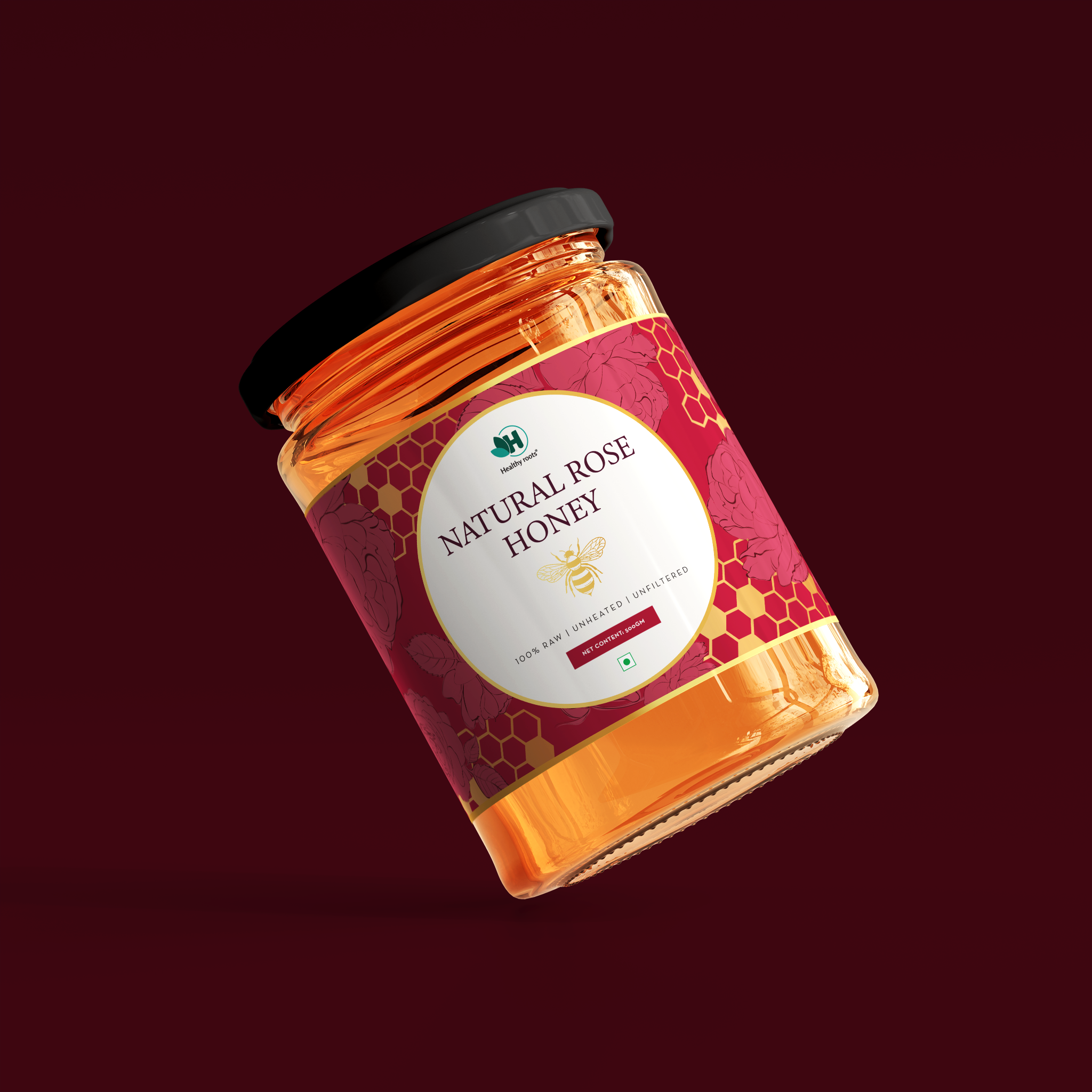Natural Rose Honey – Healthyroots